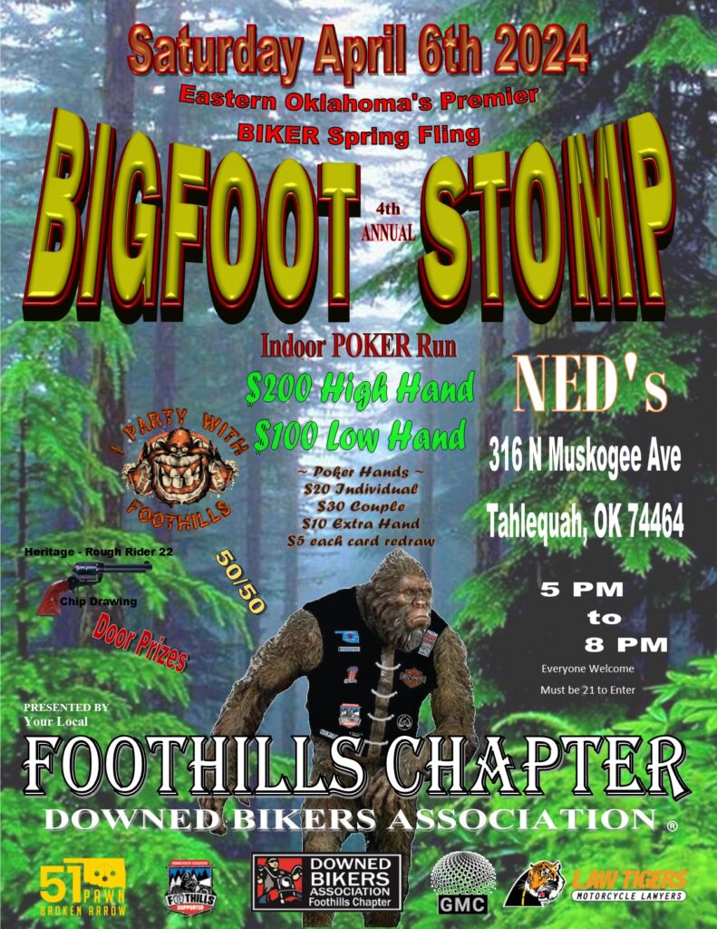 Upcoming Events | Downed Bikers Association - Foothills Chapter